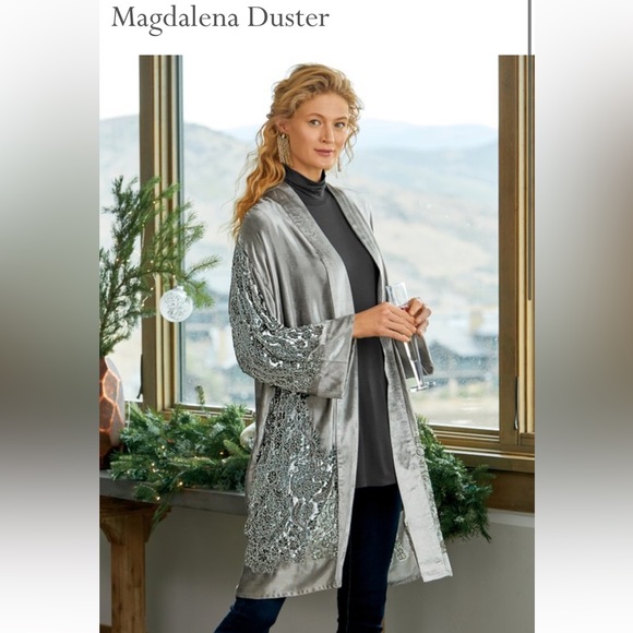 Soft Surroundings | Jackets & Coats | Magdalena Duster Soft ...